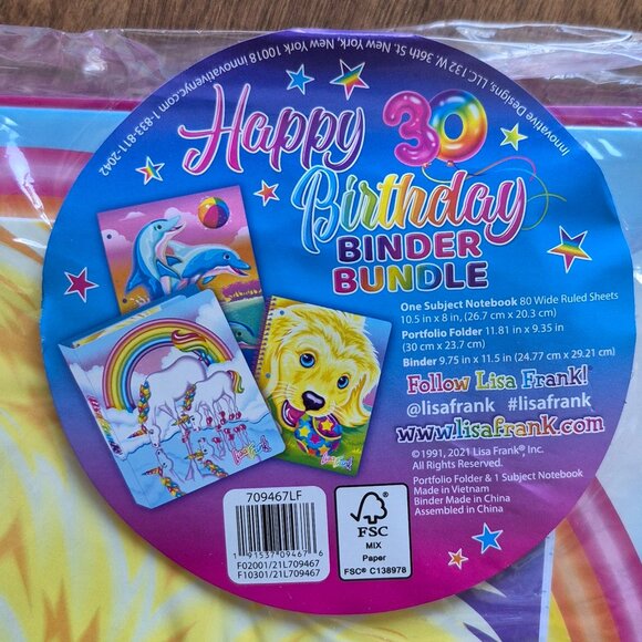 Innovative Designs, LLC | Office | New In Package Happy 3th Birthday ...